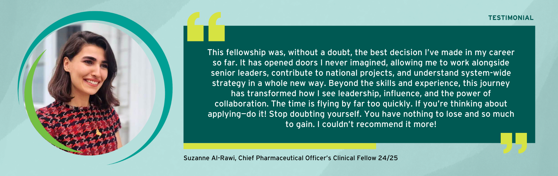 Chief Pharmaceutical Officer's Clinical Fellow Scheme | www.fmlm.ac.uk